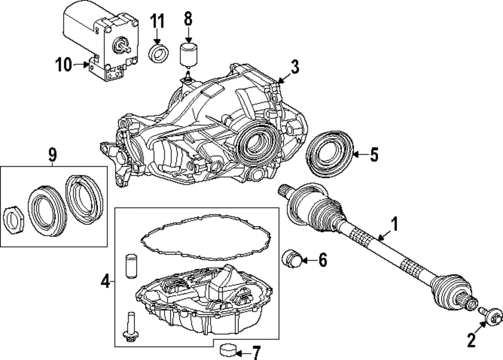 Differential – Mercedesautohaus Largest Car Parts Warehouse